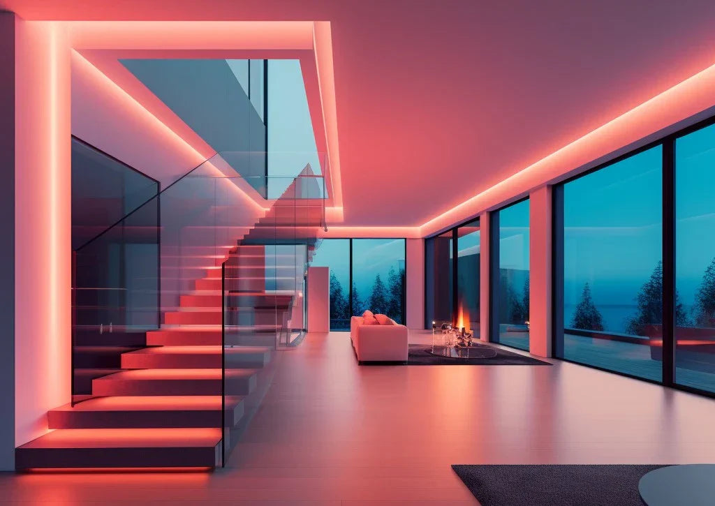 Best LED Strip Lighting on Stairs 2025 – Aqara LLC