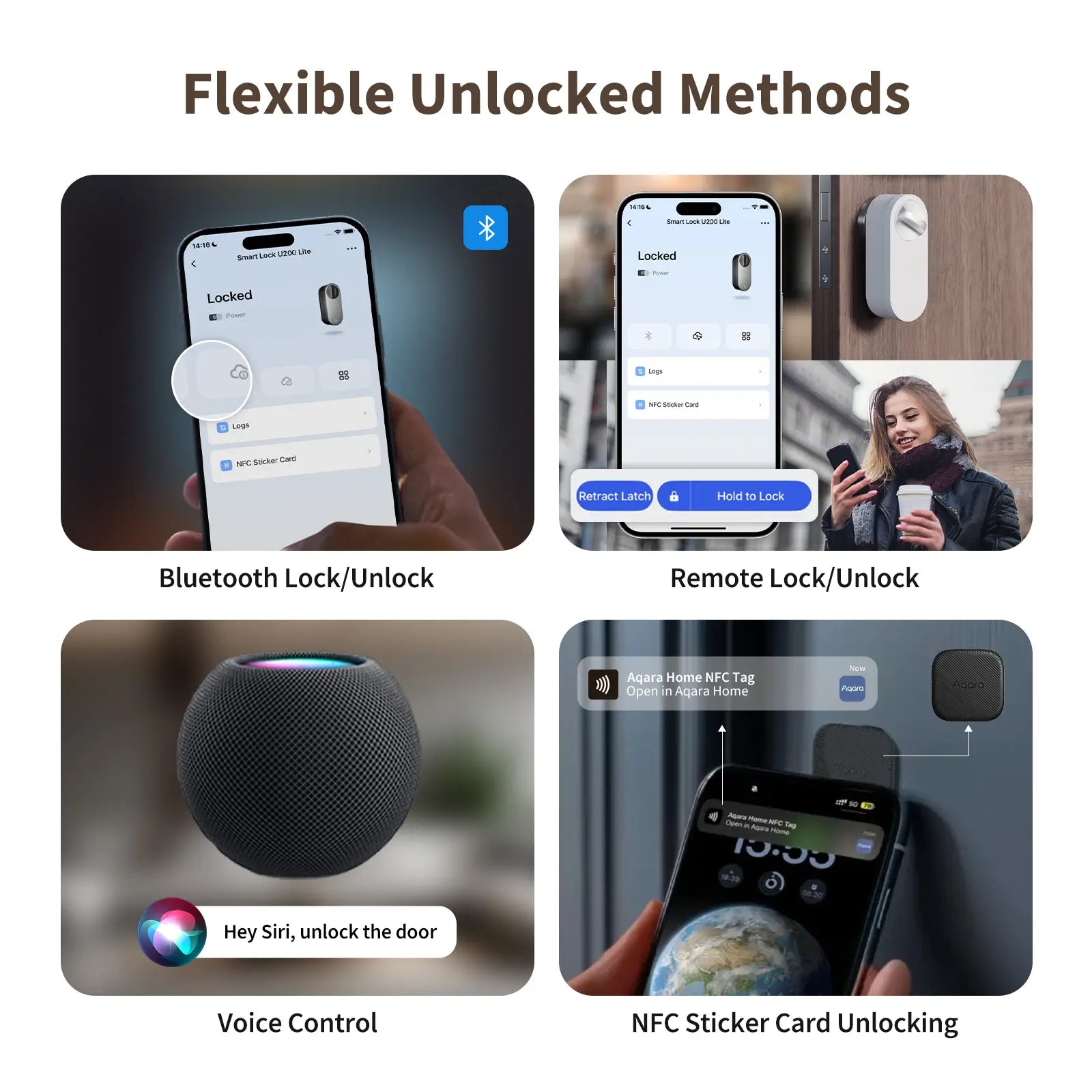 Aqara U200 Lite | The Ultimate Matter over Thread Smart Lock for Your ...