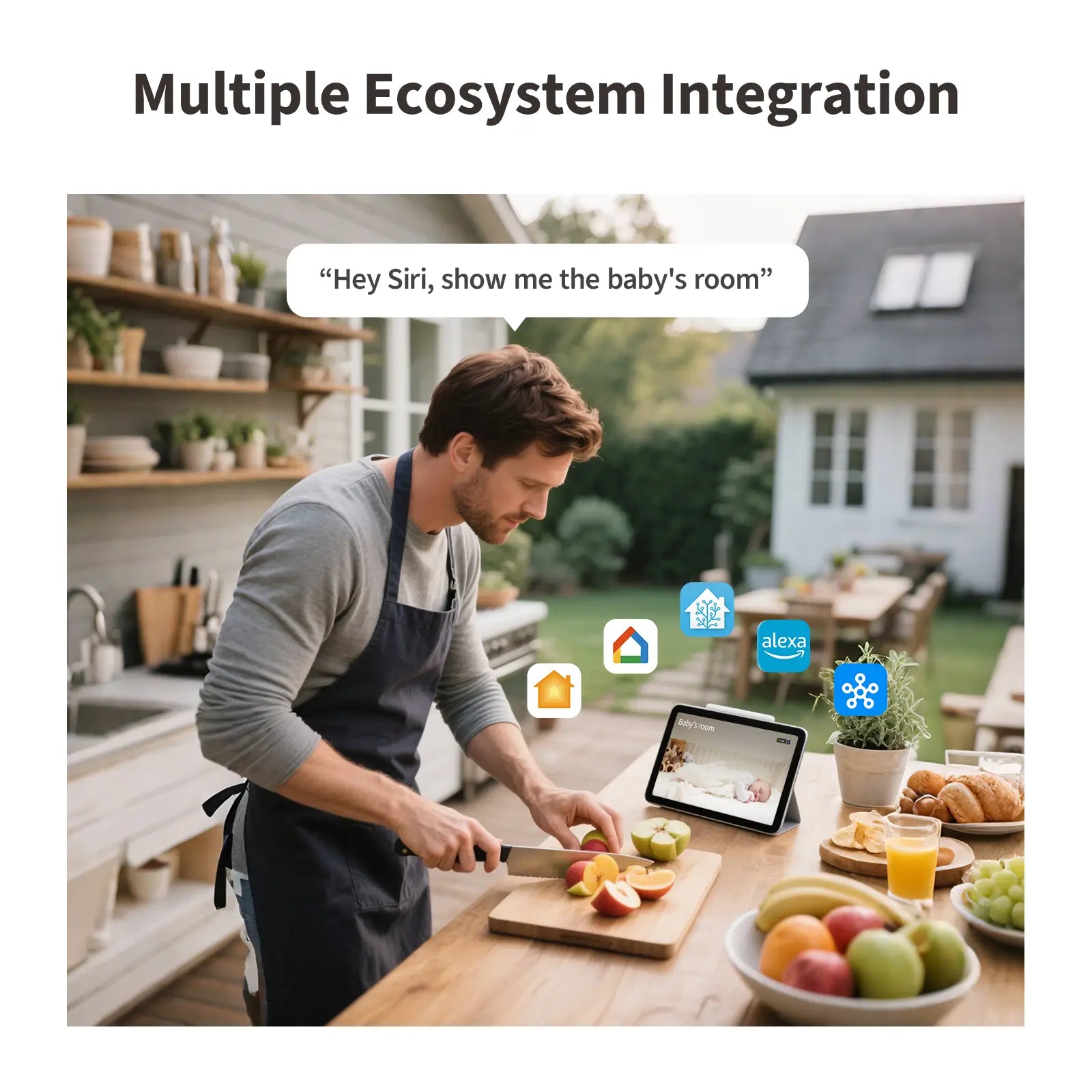 G410 Doorbell & 3x G100 2K Indoor/Outdoor Cameras (Full Matter & Apple ...